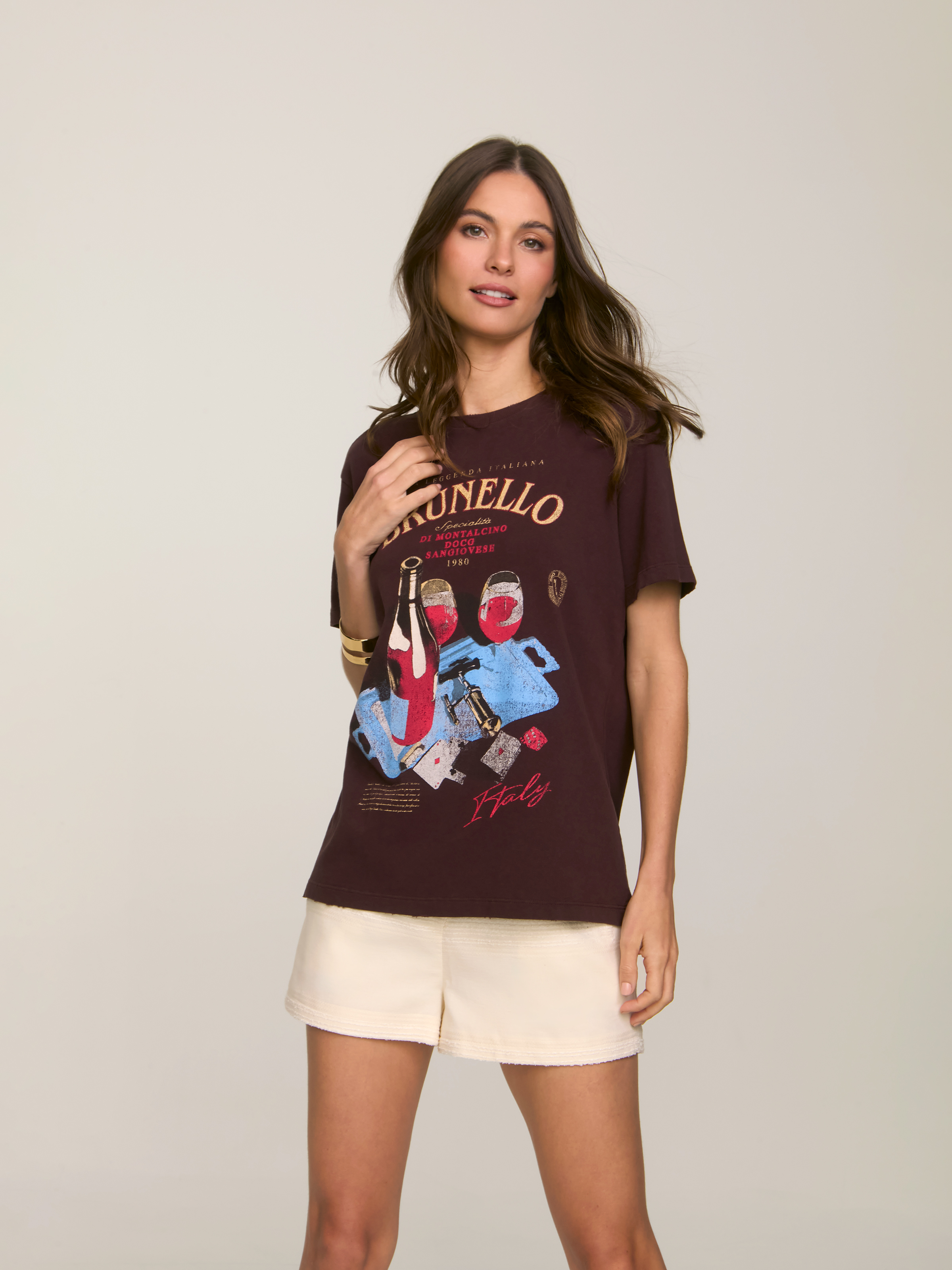 T-Shirt Brunello Brown - NIINI