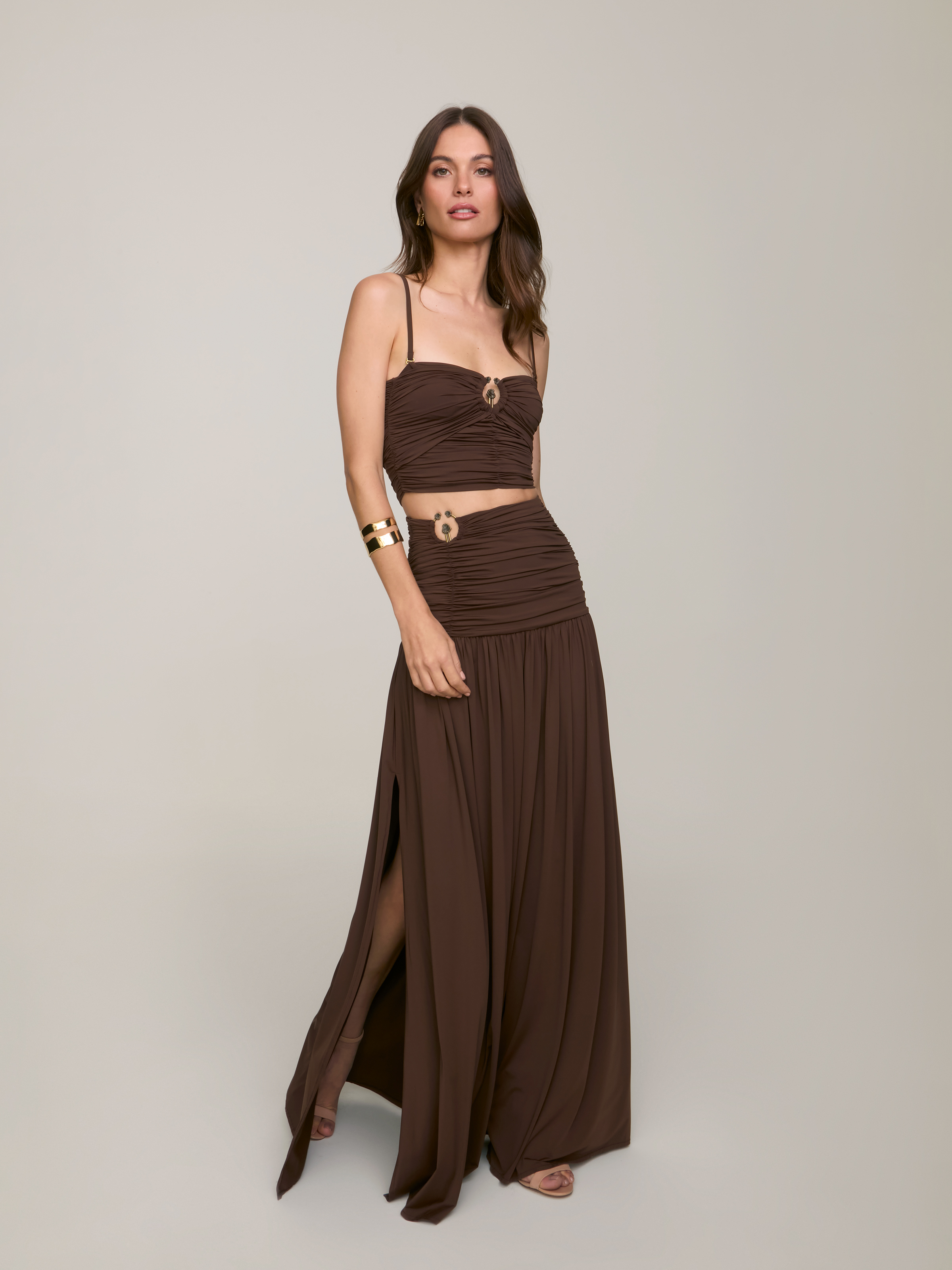 Saia Longa Maitê Brown - NIINI