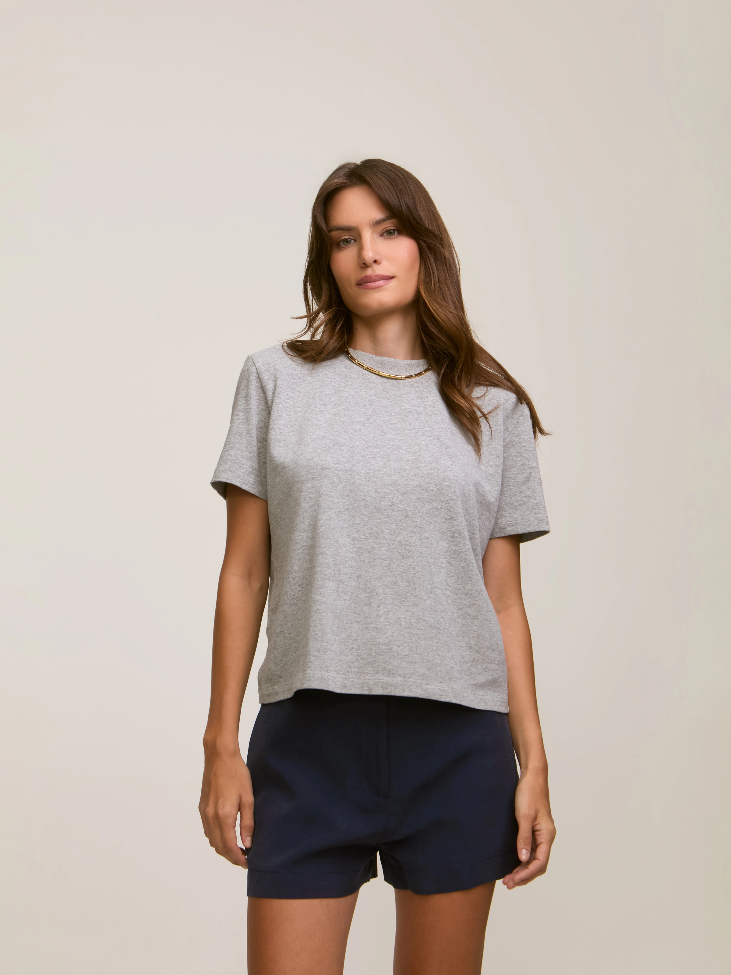 Camiseta Basic Mescla - NIINI